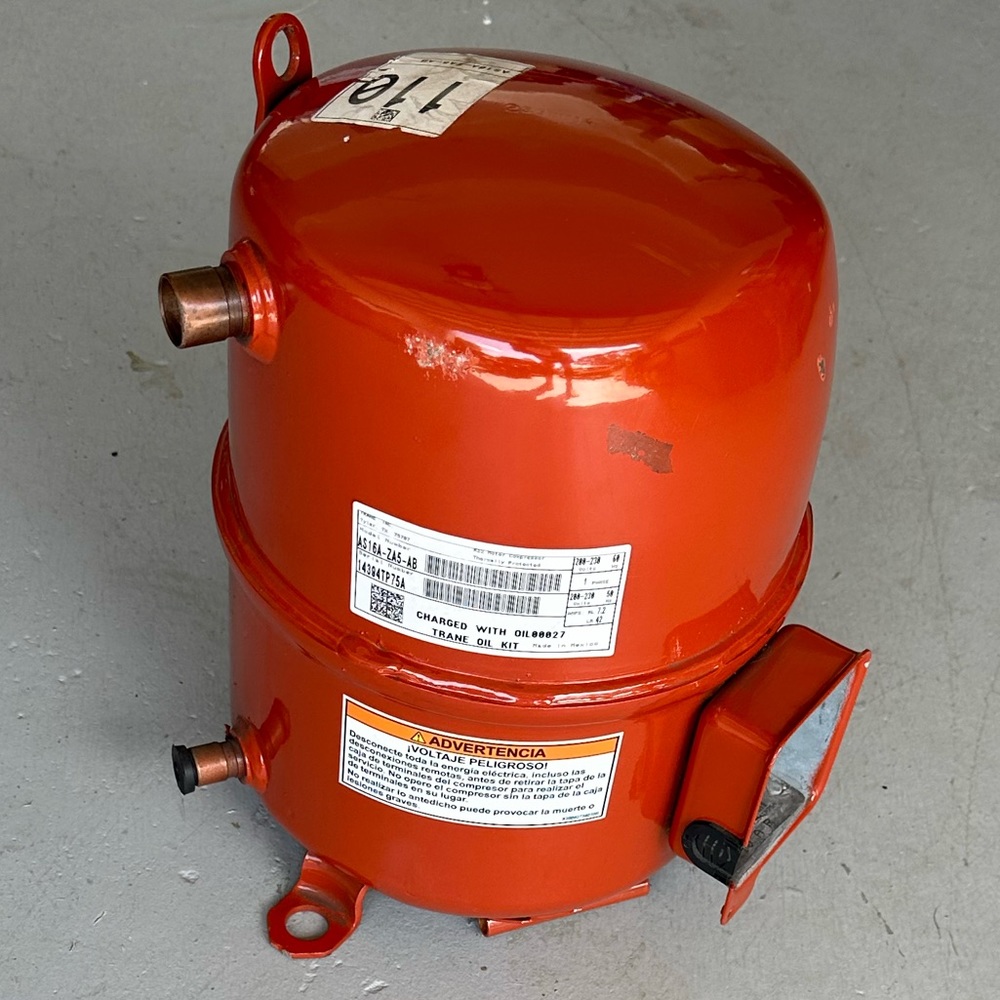 Trane Motor Compressor, Model Number: As16a-Za5-Ab - Gem